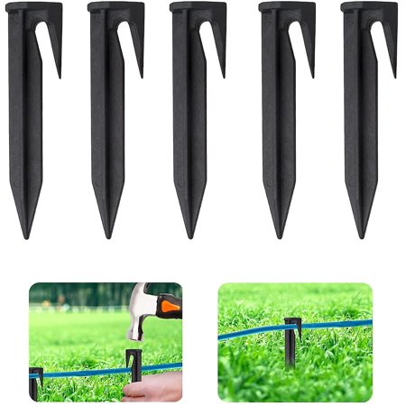 NETSENG Perimeter Wire Fixing Stakes, 100pcs Fixing Pegs For Robotic ...