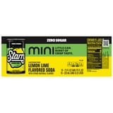 Starry Zero Sugar Lemon Lime Soda Pop, 7.5 fl oz, 10 Pack Mini Cans ...