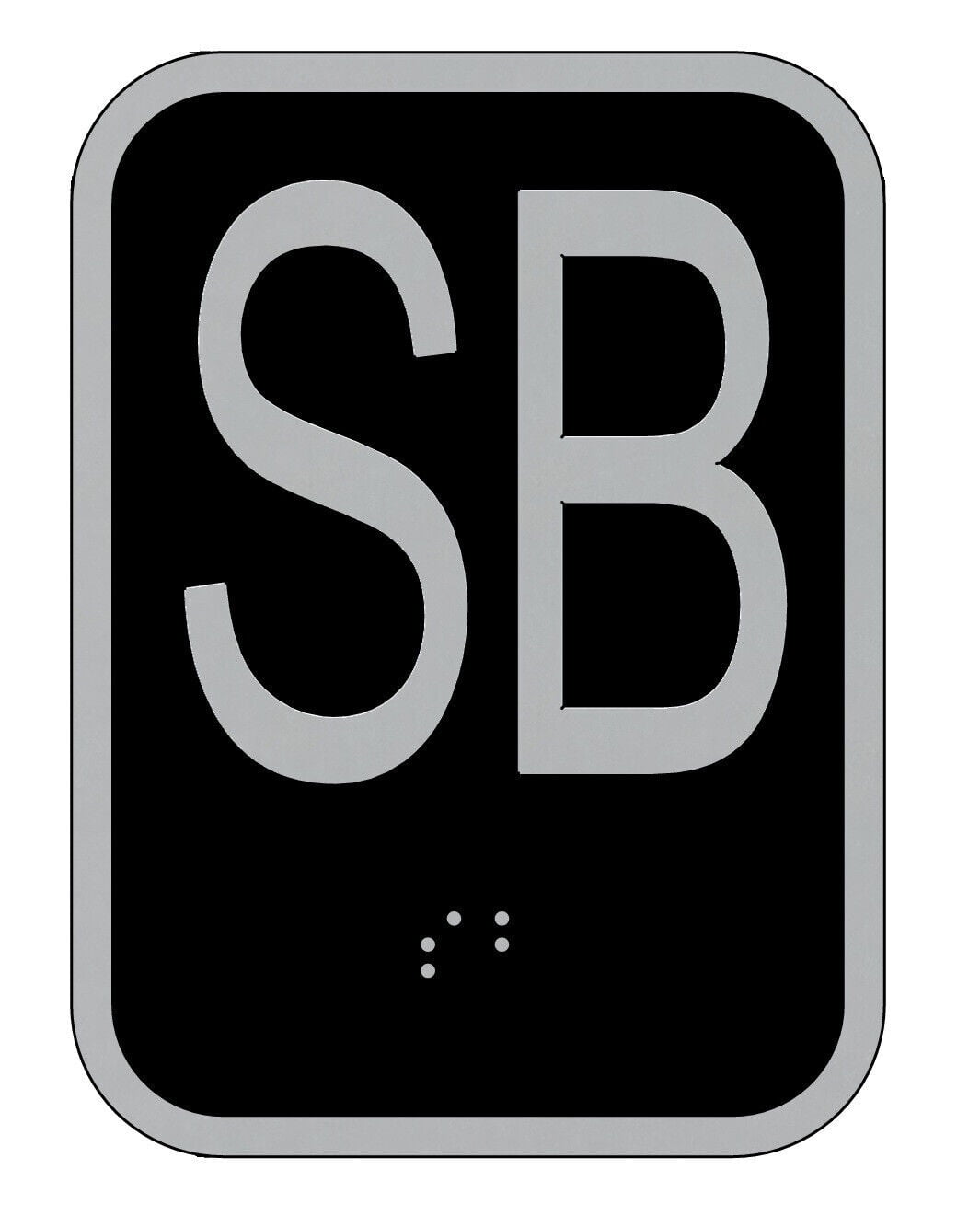 Elevator floor number SB sign- Elevator Jamb Plate SB ( 3x4, cast Iron ...