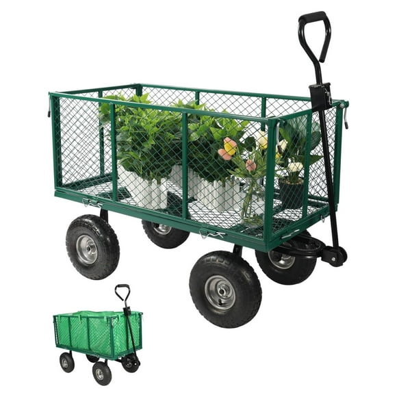 Pull Behind Yard Cart