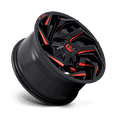 Fuel D755 Reaction 15X8 5X139.7 -18Et 125.1Cb Gloss Black Milled With ...