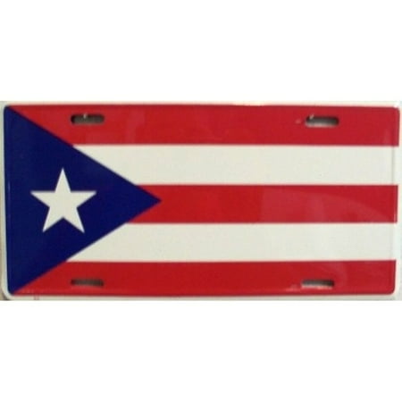 Puerto Rico Flag License Plate | Walmart Canada