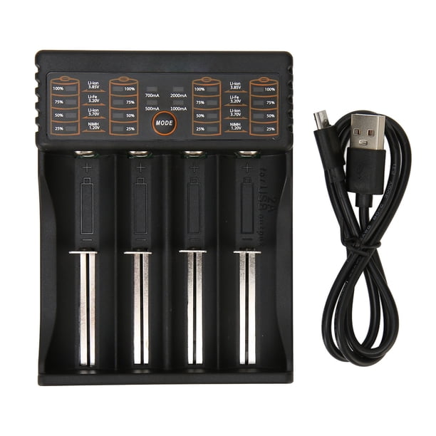 Bay Li Ion Battery Charger,4 Bay Battery Charger LEDUS Bay Battery ...