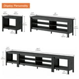 TV Stand for 100 inch TV Entertainment Center Wood TV Console Table for ...