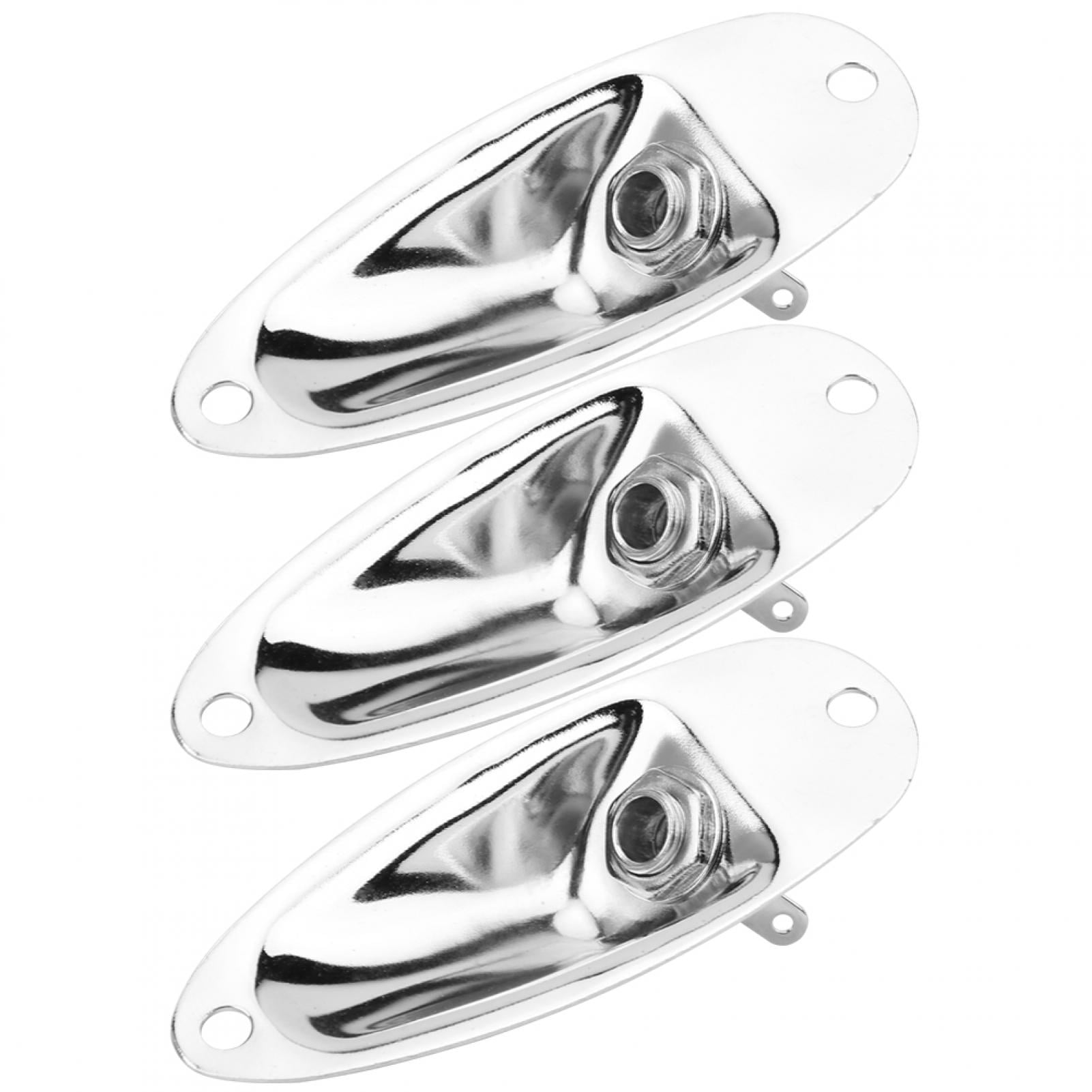 Buy Kritne 3Pcs Alloy Electric Guitar Jack Electric Bass Plug Socket ...