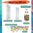 "JYLMOOD DIY Paint by Numbers Set for Adults, Canvas Acrylic Painting ...