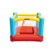 Fisher-Price Bouncetacular Inflatable Bouncer with Blower, Indoor ...