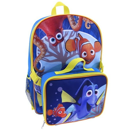 Disney - Finding Nemo "Ocean Pals" Backpack with Lunchbox - Walmart.com