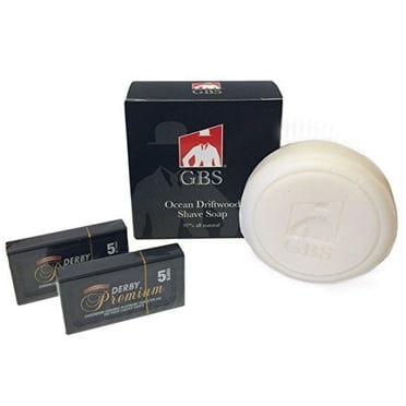 GBS 97% All Natural Shave Soap - Made in The USA - Creates a Rich ...