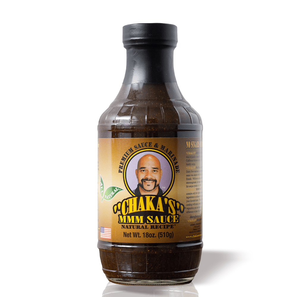 Chaka’s MMM Sauce Sugar Free Steak and Chicken Marinade, Original 18 oz ...