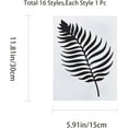 1Set 16Pcs 16 Styles PET Plastic Drawing Painting Stencils Templates ...