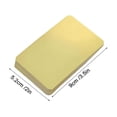 100 Pcs Blank Kraft Paper Cards, Cute Cartoon DIY Cards, Hard Cardstock ...