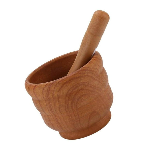 Mortar and Pestle Set Solid Stone Grinder Set Herbs Guacamole Grinder ...