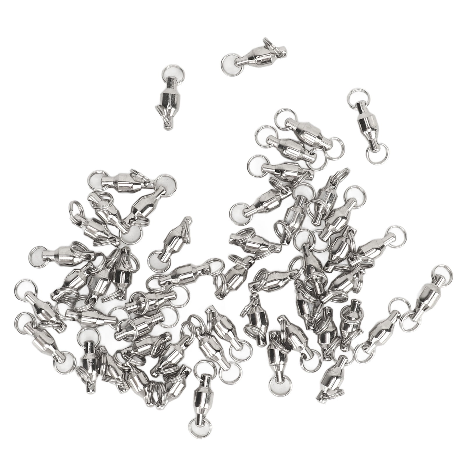 Click here for Domqga 50pcs Ball Bearing Swivels Connector High S... prices