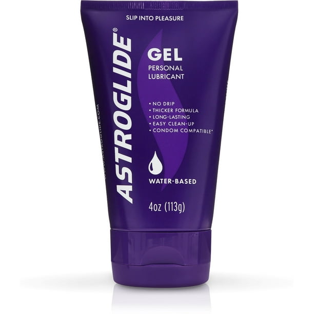 Astroglide Personal Lubricant Gel 4 oz (Pack of 3) - Walmart.com ...