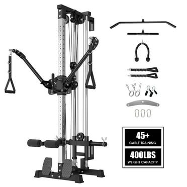 EONFIT Omni Home Gym: Cable Crossover, Lat Pulldown Tower with 33 ...