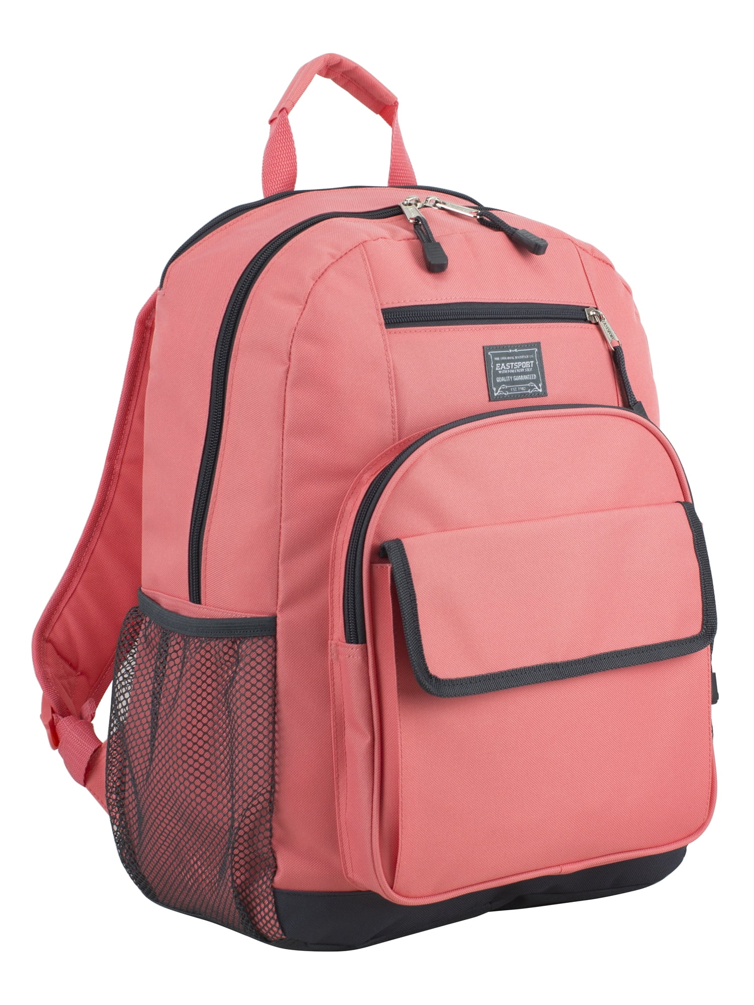 Eastsport Unisex Everyday Tech Backpack, Coral - Walmart.com