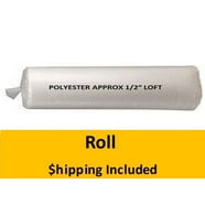 Poly-Fil Traditional® Fleece Batting, 90" wide x 30 yard Roll - Walmart.com
