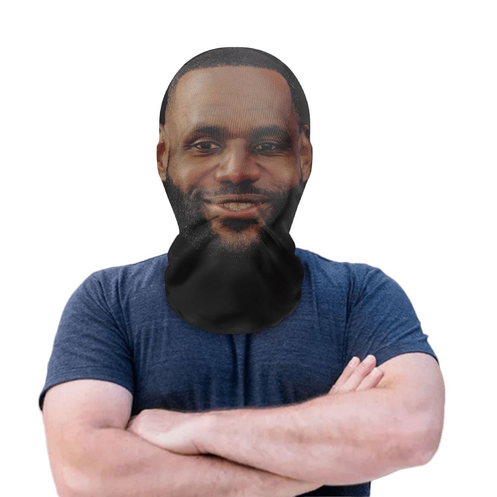 Máscara Facial Realista Malla Visual Cara Completa Unisex Impresa en 3D ...