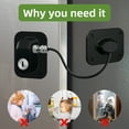 Refrigerator Lock, Mini Fridge Lock Freezer Door Lock for Kids, Cabinet ...