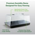 10x20 Humidity Dome with Plant Propagation Trays – 1 Pack - Clone Tray ...
