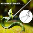 HOMEYA 47" Snake Tongs Catcher Reptile Grabber Hook Stick Wide Jaw ...