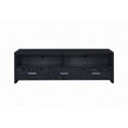 Coaster Alton 62" 3-drawer Wood TV Console for TVs up to 65" in Black ...