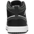 Little Kid's Jordan 1 Mid SE "Panda Elephant" Off Noir/Blk-Wht-Blk ...