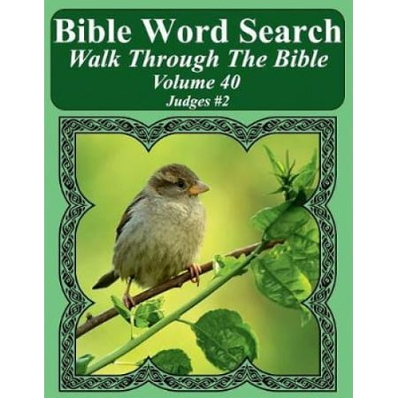 Bible Word Search Walk Through The Bible Volume 40: Judges #2 Extra ...