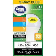 Great Value LED Soft White Medium Base R14 4 Watts - Walmart.com