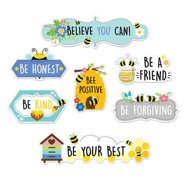 Bulletin Board Bumblebee Cutouts - Educational - 48 Pieces - Walmart.com