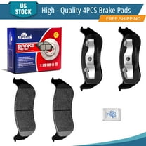 YXPCARS 4PCS Rear Ceramic Brake Pads for Ford Expedition Lincoln MKT ...