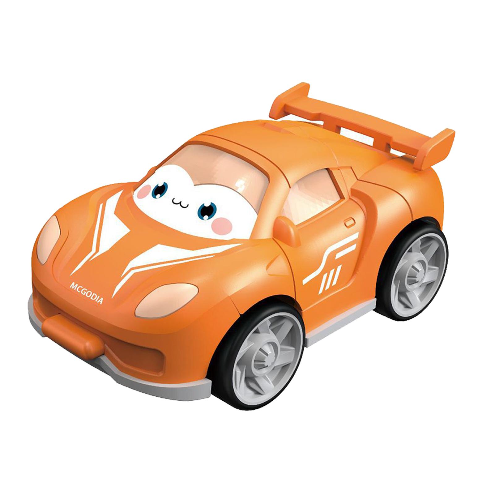 Inertia Car Toy Deformation Car Toy For Kids Cute Push And Go Car