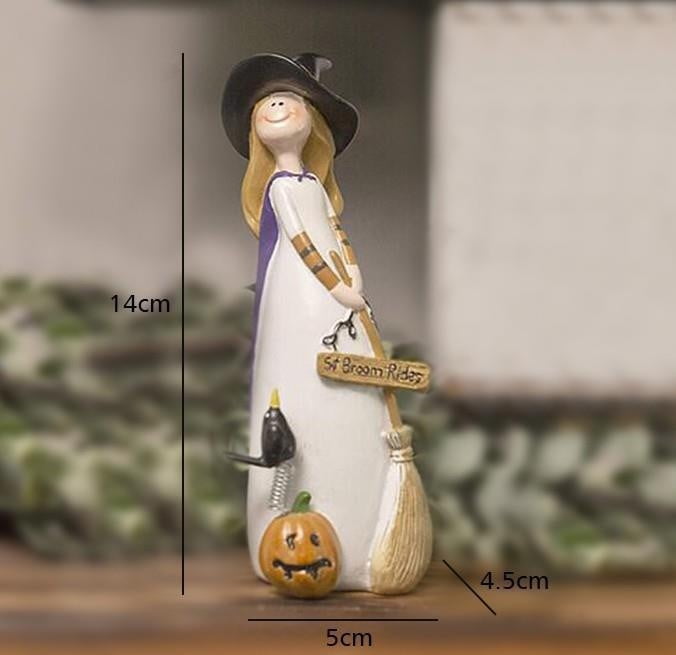 AURIGATE Halloween Witch Decorations, Cute Home and Party Holiday Decor ...