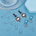120Pcs 316 Surgical Stainless Steel Hook Earring Findings Kidney Ear ...