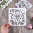 4Pcs Spray Templates Retro Totem Reusable Stencils Set Cut Painting ...