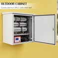 CARRFA Waterproof Metal Electrical Junction Box, Heavy Duty Electrical ...