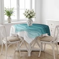 Abstract Ocean Sea Wave Water Ripple Table Cloth 60x60in, Waterproof ...