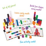 Learning Resources Plastic Pattern Blocks, Math Games for Kindergarten ...