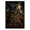 Affixzi 250 America Eagle Poster, Patriotic Wall Art Print, Vintage ...