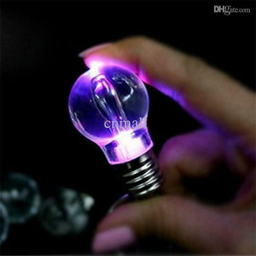 Mini UV Light Blacklight Keychain LED Flashlight for ID Verification ...