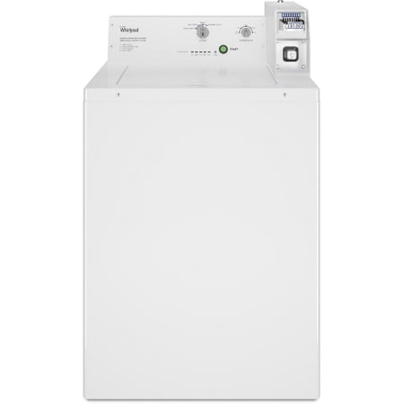 Whirlpool CAE2745FQ 27 Inch Commercial Top Load Washer with Coin ...