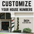 4 Inch House Numbers Letters, Black House Address Letters, Outdoor ...