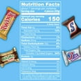 Snickers, Twix & More Minis Chocolate Candy Bars Variety Pack Bag- 8.31 ...