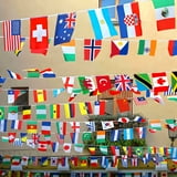 DANF FLAG 200 Countries String Flag Bunting Banner 184 ft Outdoor ...