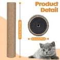 YOYTOO 15.7" Cat Scratching Post Replacement Cat Scratcher Refill Poles ...