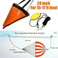 Boat Float Tow Rope Marine PVC Sea Anchor Drift Anchor Drogue Drifting ...
