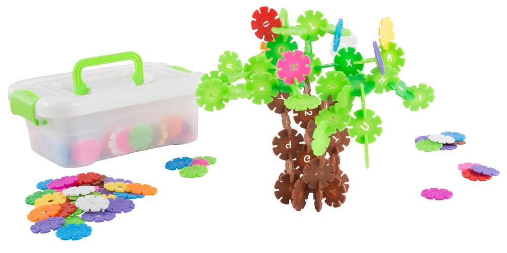 400-Pc Interlocking Plastic Letters and Numbers Disc Toy - Walmart.com