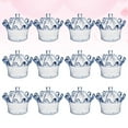 HEMOTON Skyblue Crown Shaped Plastic Candy Boxes for Holding Candies ...
