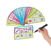 Junior Learning CVC Builders Activity Cards, 48 Cards, Ages 4-5 ...